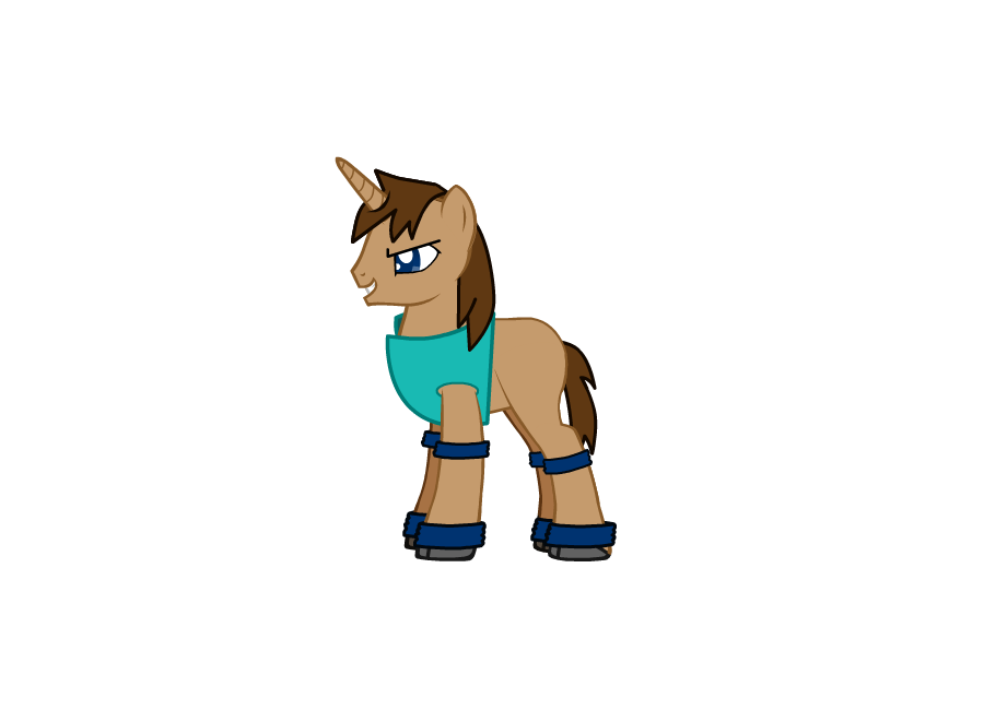 Minecraft Steve Pony