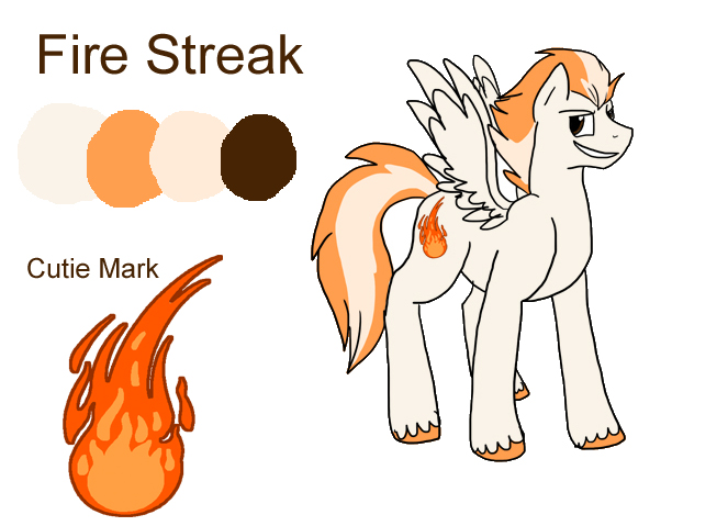 Fire Streak - Characters - MLP Forums