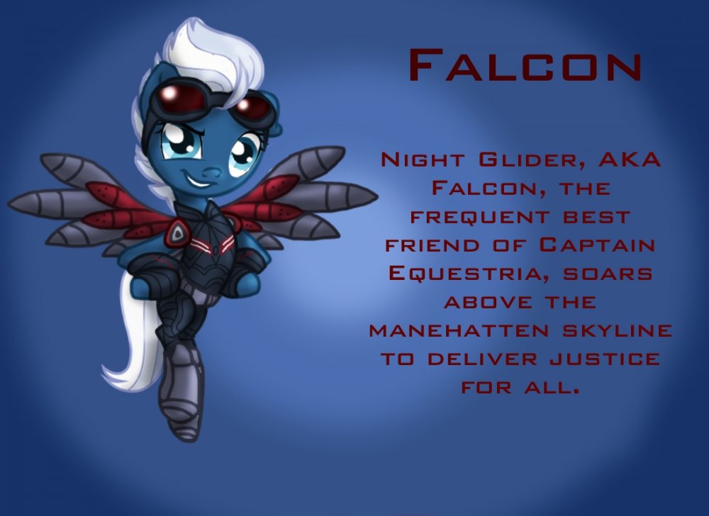 Le Falcon - Pony Superheros! - MLP Forums
